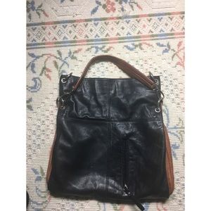 borse in pelle | Bags | Borse In Pelle Leather Foldover Purse | Poshmark